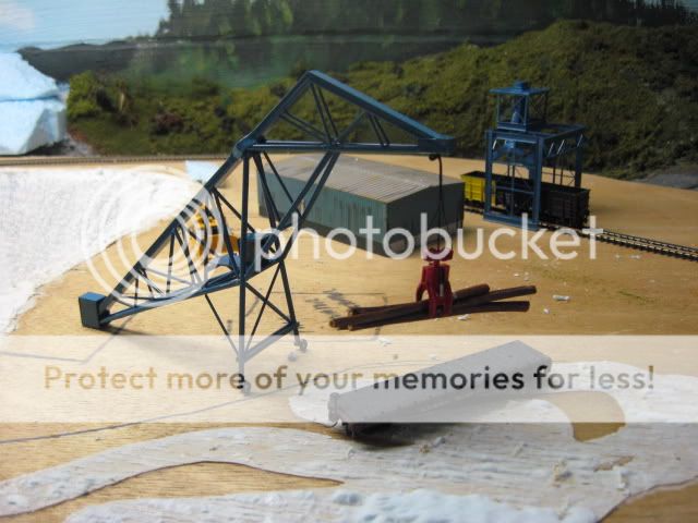 N scale Wood chip plant | TrainBoard.com - The Internet's Original