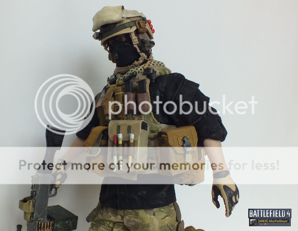Custom BATTLEFIELD 4 USA Support Class ... Need ammo?(many photos)