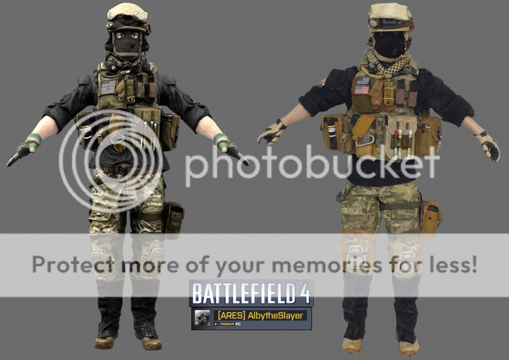 Custom BATTLEFIELD 4 USA Support Class ... Need ammo?(many photos)