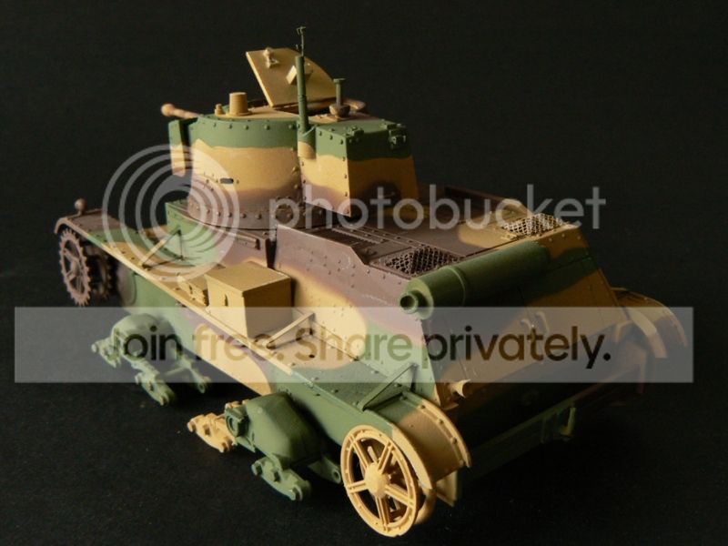 7TP Polish Light Tank - Mirage 1/35 - Work in Progress - Armour ...