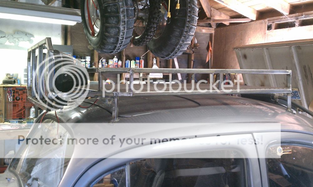 Baja Bug Roof Rack Light Bar Photo by fun4ej | Photobucket