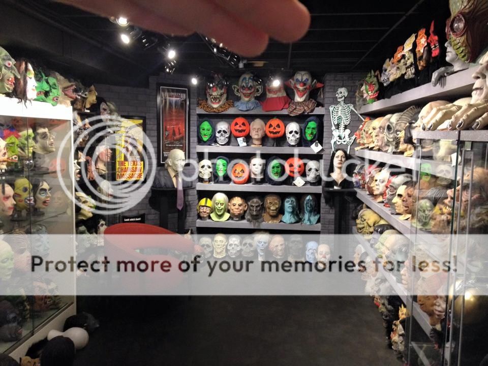 The Crimson Ghost Mask Room (my collection)