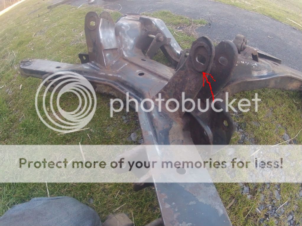 Rear Subframe Dropped... Replace what? | Mitsubishi 3000GT & Dodge ...